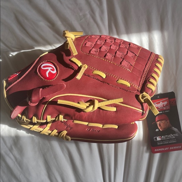 Rawlings | Other | Rawlings Sandlot Series Maroon With Tan Lacing ...